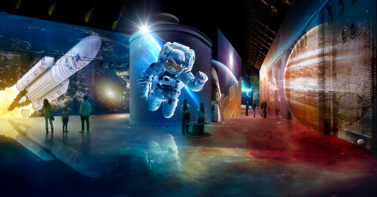 Internationaal geprezen ‘immersive space experience’ met beelden van ...